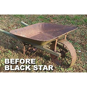MRO Chem Black Star Rust Converter - Converts Rust on Any Steel Surface - 1 Gallon