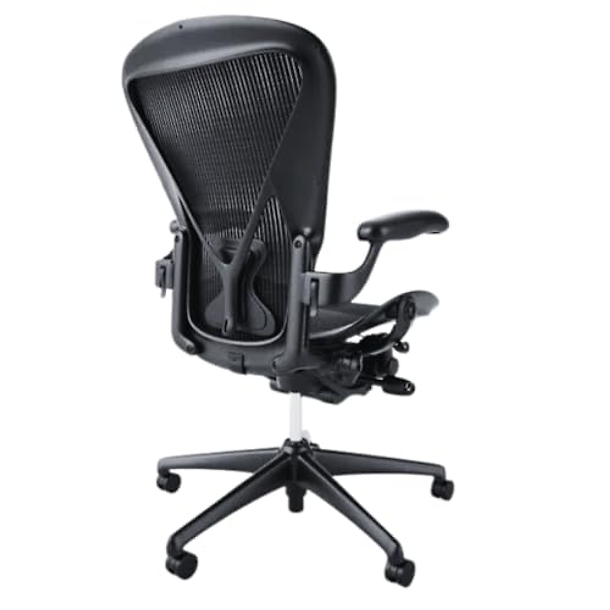 Aeron Herman Miller Office Chair| Rear and Forward Tilt Limiter| Adjustable Arms| Adjustable Posture Fit Back Support| Renewed