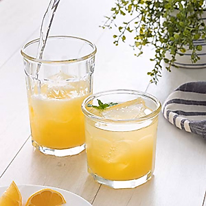 Luminarc Working Glass 16-Piece Assorted Glass Tumbler Set