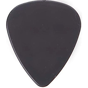 100-Pack Black Celluloid Guitar Picks Size Medium .71mm Plectrums for Acoustic and Electric Guitars Bulk Set for Music Mastery also Great Necklaces or Earrings for the Guitar Lover in Your Life