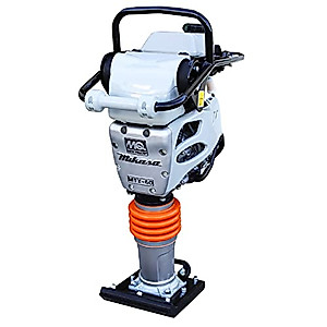 Multiquip MTX60HD Mikasa Honda GX100 Engine with Diaphragm Carb, 3060 lb. Impact Force, 10.4" Shoe