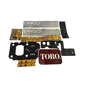 Decal Kit for Toro Dingo 1000 Narrow and Wide Track