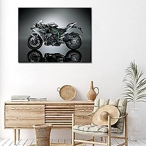 Qasrhibao JDM Toyota Supra Nissan Car Poster Skyline R34&Skyline R47 Poster Decorative Car Painting Picture Poster Artwork Wall Art for Living Room Bedroom Office Home Decoration-frameless