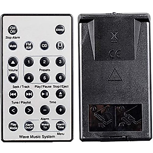 Universal Replacement Remote Control for Bose, for Bose Wave Sound Touch Music Radio System I II III IV (Without Battery)