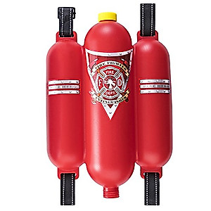 Prextex Fireman Backpack Water Guns | Big Watergun, Super Fast Water Blaster, Power Squirt Watergun, Water Soaker, Play Range Watergun | Outside Water Toys | Kids & Adults | Swimming Pool Party Favors