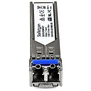 StarTech.com Cisco GLC-LH-SMD Compatible SFP Module - 1000BASE-LX/LH - 1GbE Single Mode Fiber Optic Transceiver - 1GbE SFP - LC 10km - 1310nm - DDM Cisco Firepower, ASR920, IE2000 (GLCLHSMDST)