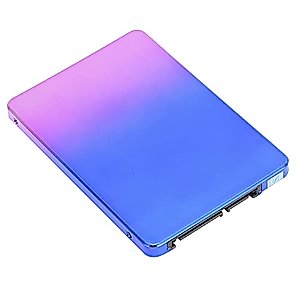Yunir Solid State Disk, 2.5in SATA 3.0 Interface Portable SSD, High Speed SSD Storage Device with Fashionable Color Fit for Computer Desktop(120GB)
