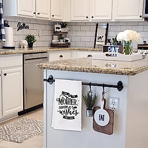 Vastsea Christmas Gifts for Mom-Funny Sack Flour Towels for Mom Gifts for Christmas from Daughter Son, Mothers Day Birthday Gifts Valentines Day Gifts for Mom,Great Mother Gifts,Pack of 4