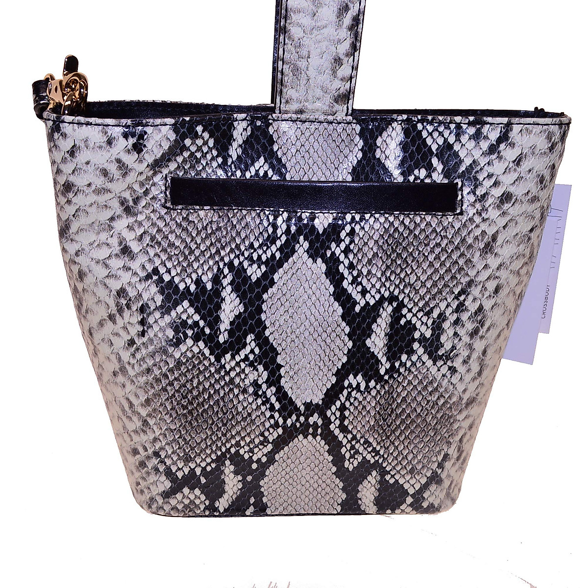 BRAHMIN Faith 3 way Python Embossed Leather Caviar Felix Crossbody
