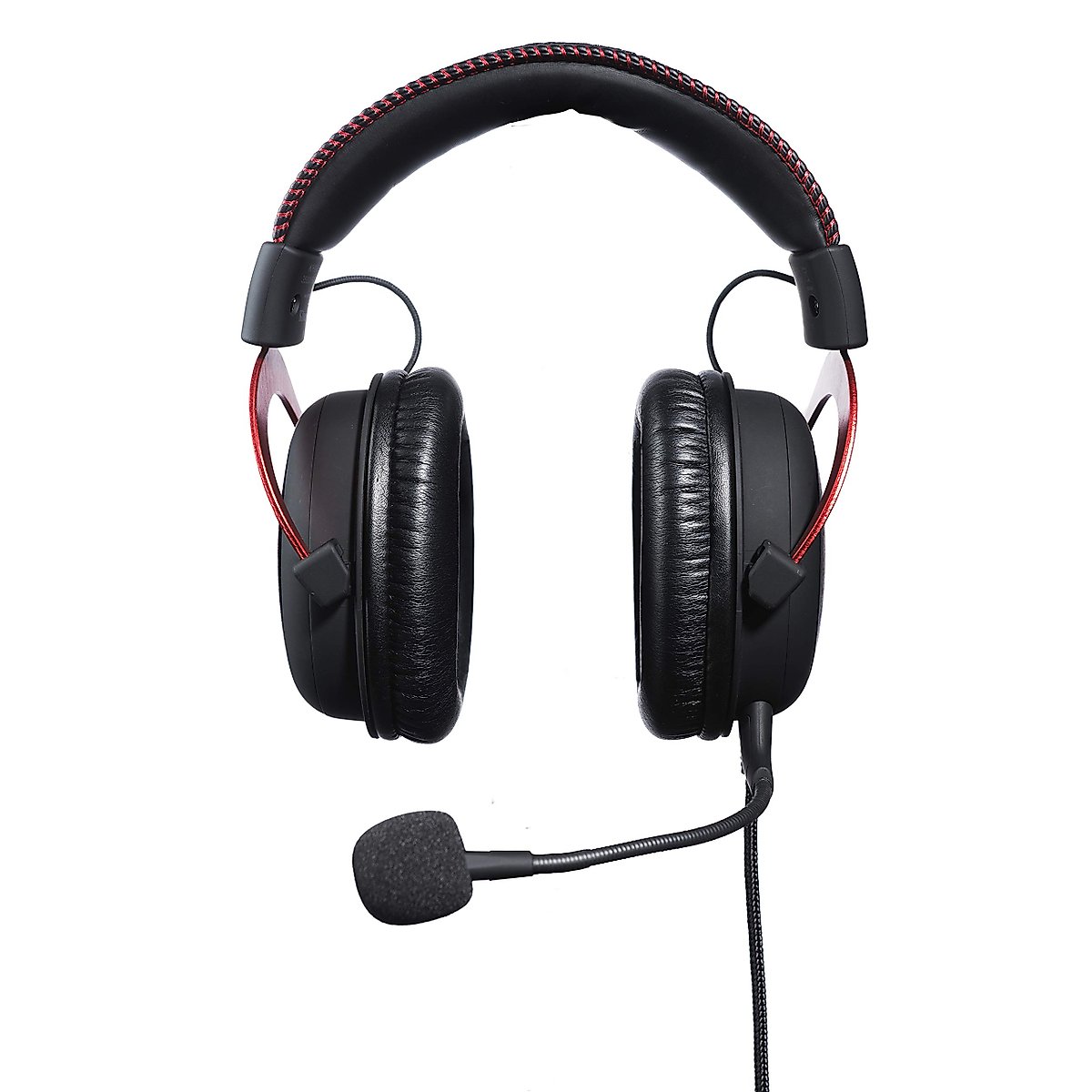 HyperX Cloud II Gaming Headset - 7.1 Surround Sound- Red (KHX-HSCP-RD) with HyperX Alloy Core RGBMembrane Gaming Keyboard Comfortable Black - Bundle