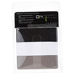 Nike Men's Standard 3 Pack Golf Web Belt, White/Gray/Black, One Size