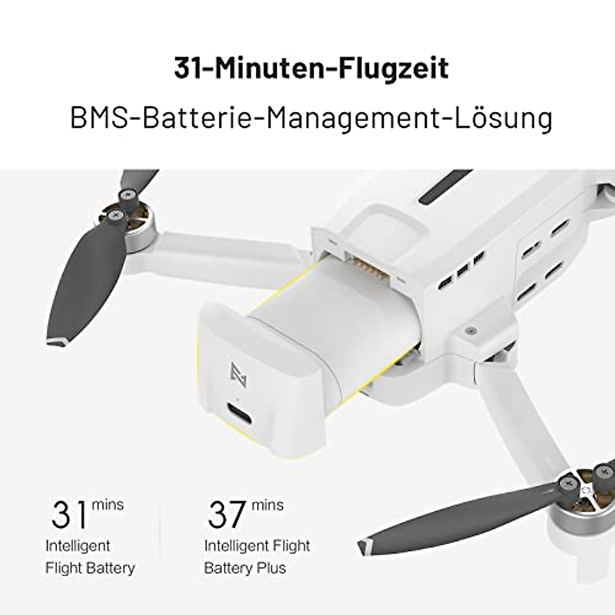 FIMI X8 MINI V2 Drone with 4K Camera, 245g ultra-lightweight, 31 Mins Flight Time, 9KM Video Transmission, 3-Axis Gimbal GPS Quadcopter for Adult Beginner, Auto Return, Smart Tracking (2 Batteries)