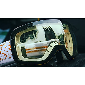 SH HORVATH Ski Goggles Replacement Dual Lens Spherical UV400 VLT81% Super Anti-Fog Windproof Scratch Resistant Skiing