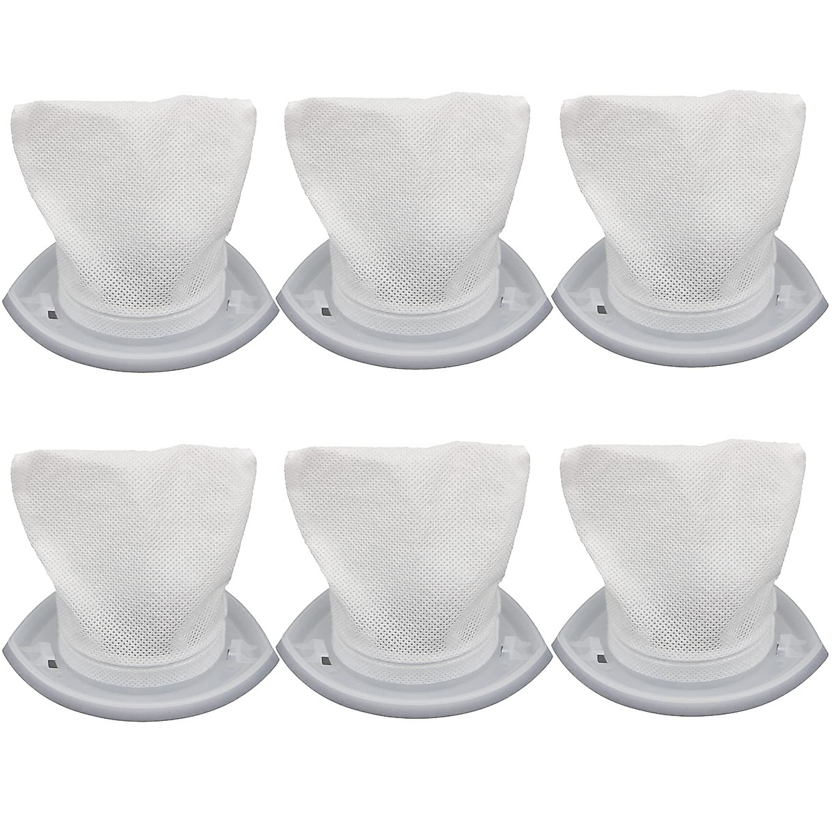 Aolleteau 6-Pack EVF100 Filters Compatible with Black+Decker HNV220B, HNV215B, HNV115B Series, HHS315J01, BDH7200CHV, BDH9600CHV, HNV220BCZ Series Hand Vacuum Cleaners. 【Note: Not HNVCF10 Filter !!!】