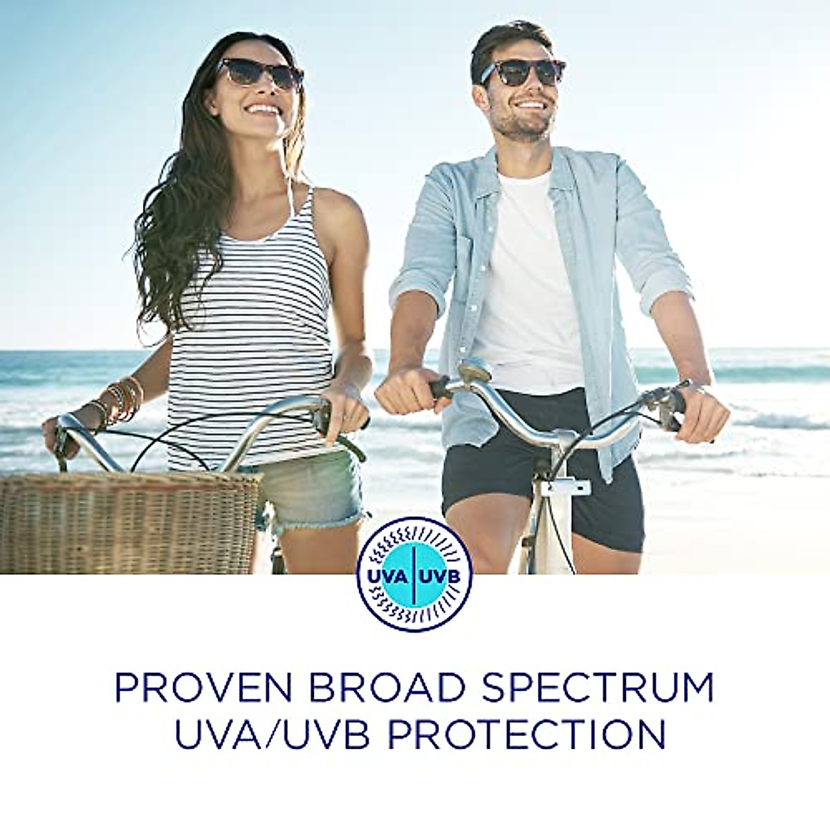 Coppertone Face Sunscreen SPF 50, Oil Free Sunscreen for Face, Water Resistant SPF 50 Sunscreen Face Lotion, Travel Size Sunscreen, 3 Fl Oz Tube