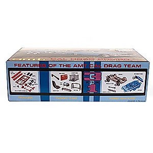 AMT Cal Drag Combo 1964 Galaxie, AWB Falcon & Trailer 1:25 Scale Model Kit