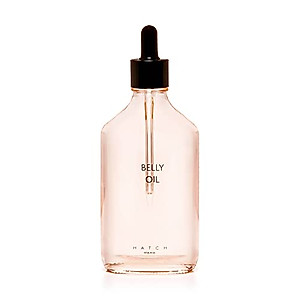 HATCH Belly Oil - 6.7oz Quick-Drying Belly Oil - Vegan & Plant Based Nutrient Rich - Supports Skin Throughout Pregnancy