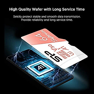 Silicon Power 256GB Micro SD Card U3 Nintendo-Switch Compatible, SDXC microsdxc High Speed MicroSD Memory Card with Adapter