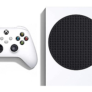 Microsoft Series S 512GB SSD All-Digital Gaming Console(Disc-Free Gaming), Wireless Controller, Up to 120 FPS, 1440p Gaming Resolution, HDR, AMD FreeSync Technology, VAATE HDMI Cable Included