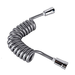 Handheld Bidet Sprayer Toilet Kit, Stainless Steel Shower Hose G1/2 Flexible Telescopic Shower Hose