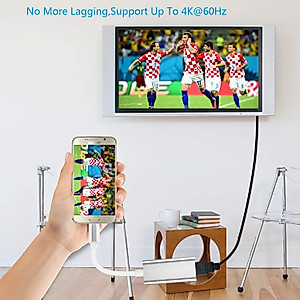 USB C to HDMI Adapter, Type C to HDMI Converter (Thunderbolt 3 Compatible) 4K@30Hz for MacBook Pro, Google Chromebook Pixel,Dell XPS Samsung Galaxy S8/9/10Note 8/9, iMac and More