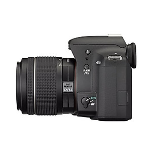 Pentax K-50 16MP Digital SLR Camera Kit with DA L 18-55mm WR f3.5-5.6 and 50-200mm WR Lenses (Black)