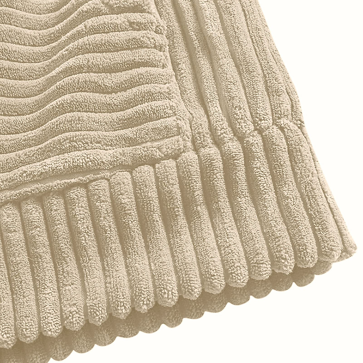 Men's Corduroy Hoodie Sweatshirts Long Sleeve Drawstring Hoodie Pullover Sweatshirt Casual Pullover Tops(Beige,XL)