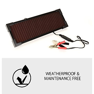 Koolatron 402333 12V 1.8W Solar Trickle Charger