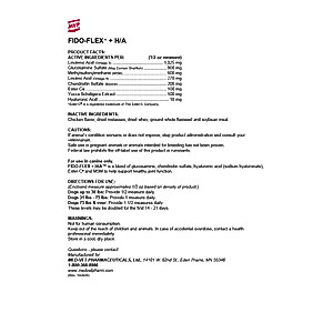 Fido-Flex H/A (2.5lb) Supports Healthy Joint Fuction in Dogs