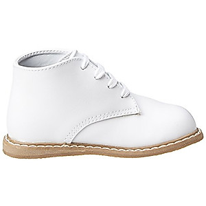 Baby Deer High Top Leather First Walker (Infant/Toddler),White,3 M US Infant