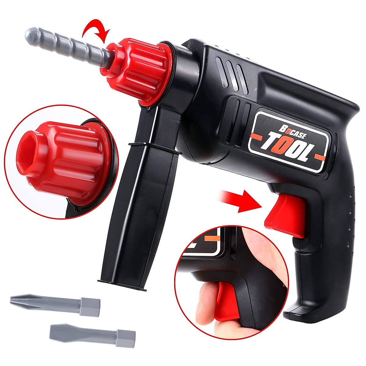 Construction Worker Costume Kids Role Play Dress up Set for 3 4 5 6 Years Toddlers Girls Boys Toys