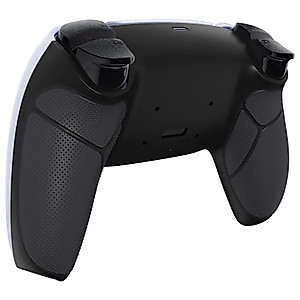 Black Performance Rubberized Grip Redesigned Back Shell for PS5 Controller eXtremerate RISE & RISE4 Remap Kit - Controller & RISE Remap Board NOT Included