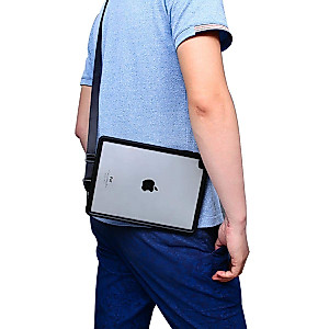 iPad 9.7 inch 2017/2018 Waterproof Case,AICase IP68 Waterproof 360 Degree All Round Protective Ultra Slim Thin Dust/Snow Proof with Lanyard Shockproof Case for Apple iPad 5th 6th Generation