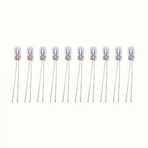 MOONDKIST 20Pcs Light Bulbs, 3mm 12V Miniature Lamp Light Bulb, T3 Incandescent Filament Halogen Bulb