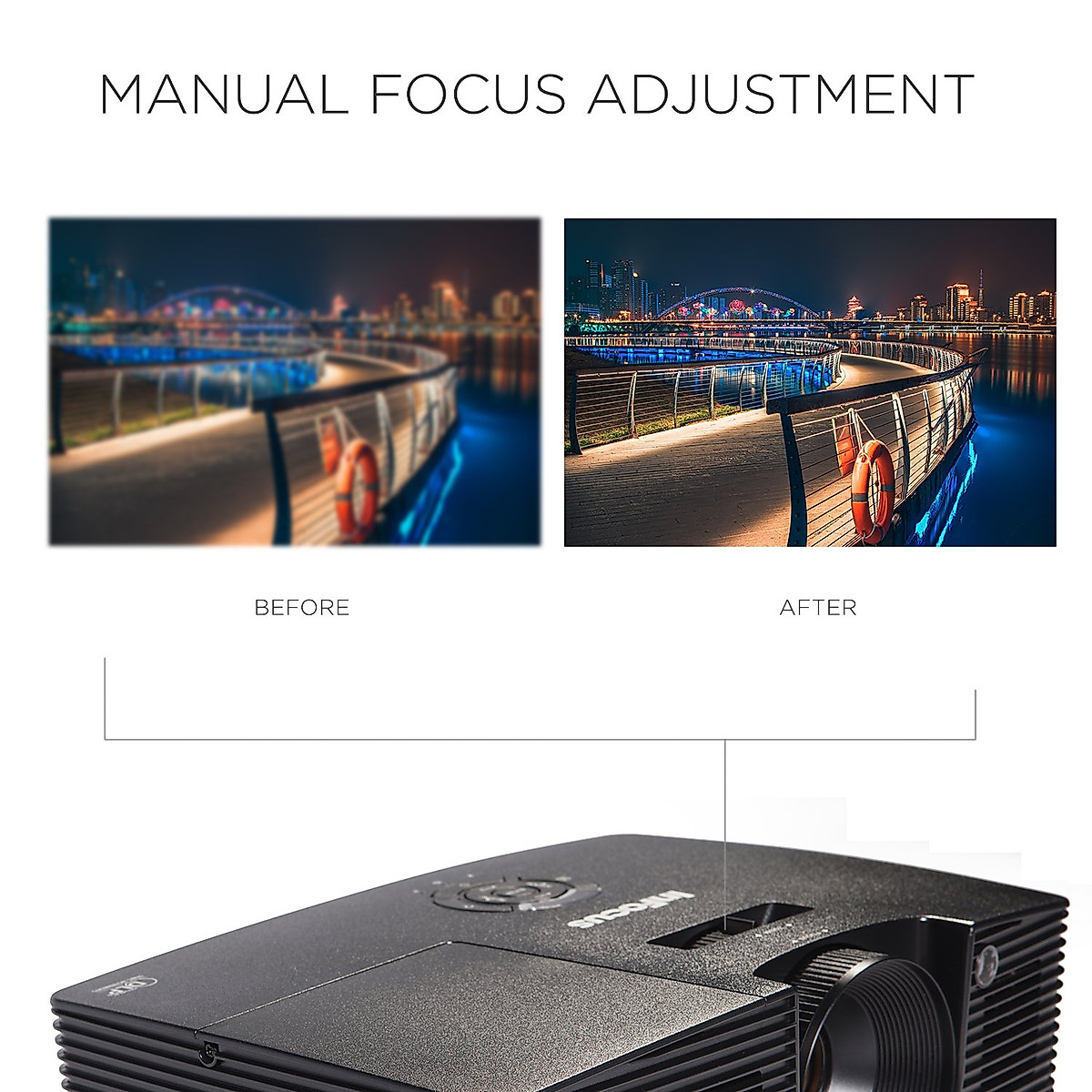 InFocus IN112XV Presentation Projector, DLP SVGA 3600 Lumens 3D Ready HDMI
