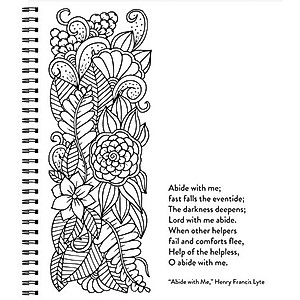 Color & Frame - Bible Coloring: Hymns (Adult Coloring Book)