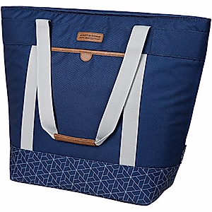 Arctic Zone 5-12140-14-0E Jumbo Thermal Insulated Tote Hot/Cold Food Carrier-Large, Navy