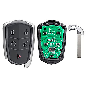 KEYALL 2 X Remotes Key Fob for Cadillac XT5 for Cadillac SRX for Cadillac XT4 2017-2019 HYQ2EB - 433Mhz