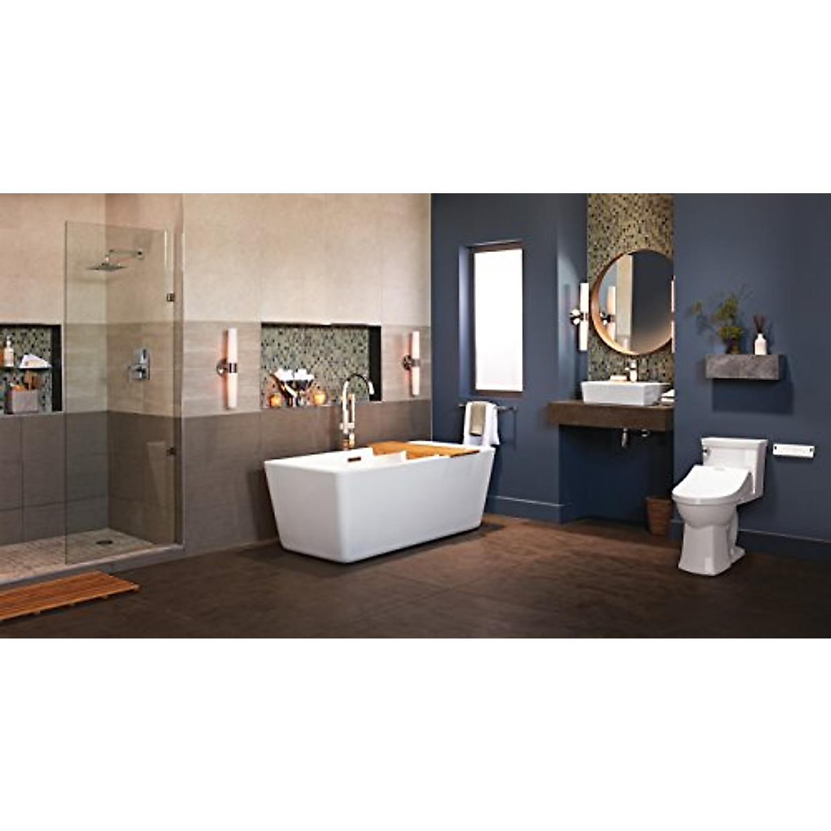 American Standard 8012A80GRC-020 Advanced Clean AC 2.0 SpaLet Bidet Seat with Remote Control Operation, White