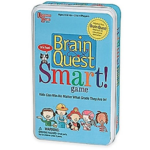 Brain Quest Smart Game in a Tin .HN#GG_634T6344 G134548TY10009