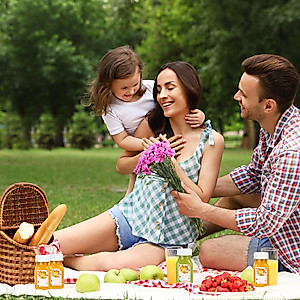 Moretoes 4oz Shot Bottles with Caps, 15pcs Plastic Juice Bottles, Beverage Containers Bulk with Lids for Juicing, Smoothies, Drinking, Fridge