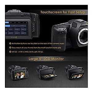 Blackmagic Pocket Cinema Camera 6K G2 (Canon EF) with Sigma 18-35mm Accessory Bundle (6 Items)