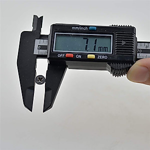 304 Stainless Steel Phillips Flat Head Sheet Metal Screws Self-Tapping Screws (20, M4X80mm)