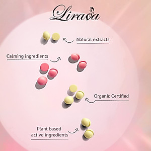 Lirava Waxing Kit Wax Warmer Hair Removal Home Wax Kit with All-Around Formula Target Different Type of Hair, Eyebrow Facial Armpit Bikini Brazilian Waxing At Home