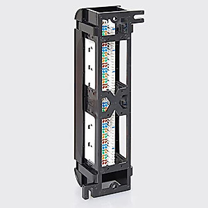 ICC CAT6 Vertical Patch Panel with 12 Ports