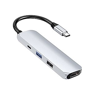 SHYPT USB C Hub Tipo C Hub USB 3.0 Porta PD Adaptador de Alimentacao USB-C Divisor Hub