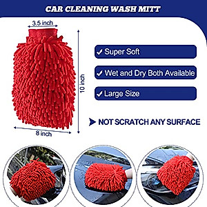 VITEVER Car Detailing Kit, Car Detailing Drill Brush Set with Cleaning Gel, Car Interior Detailing Kit, Car Detailing Brushes Cleaning Kit for Wheel, Interior, Exterior, Dashboard, Leather, Air Vents