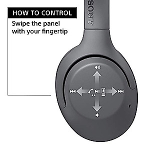 Sony Wireless Noise Canceling Extra Bass Headphones - Blue - WHXB900N/LC