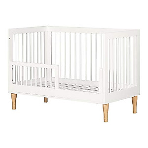 South Shore Balka Toddler Rail for Baby Crib Pure White, Bohemian Harmony