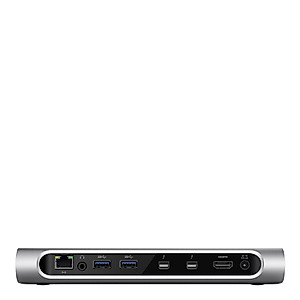 Belkin Thunderbolt 2 Express HD Dock with 1-Meter Thunderbolt Data Transfer Cable, Mac and PC Compatible (F4U085tt)